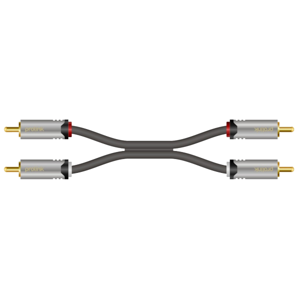 ΚΑΛΩΔΙΟ RCA ΣΕ RCA STEREO PROLINK HMM-101 1,5m