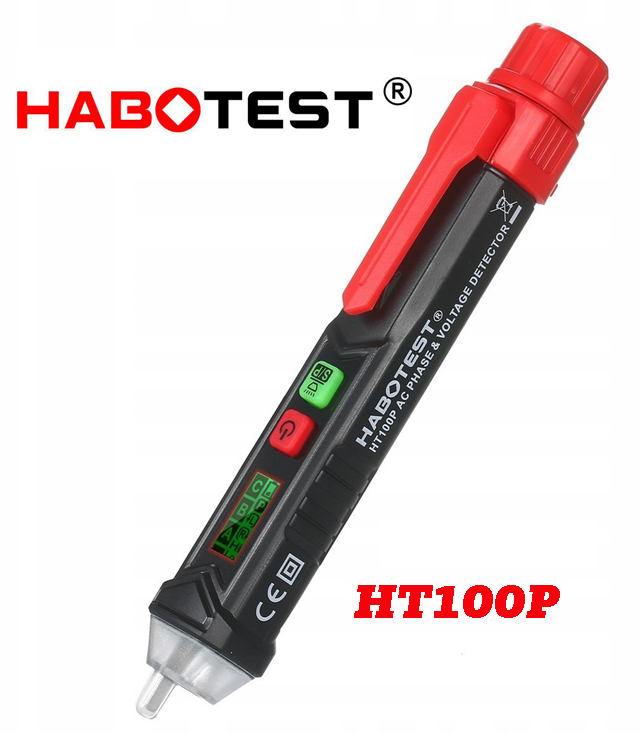 HABOTEST HT100P οικονομικός έξυπνος επαγγελματικός ανιχνευτής τάσης