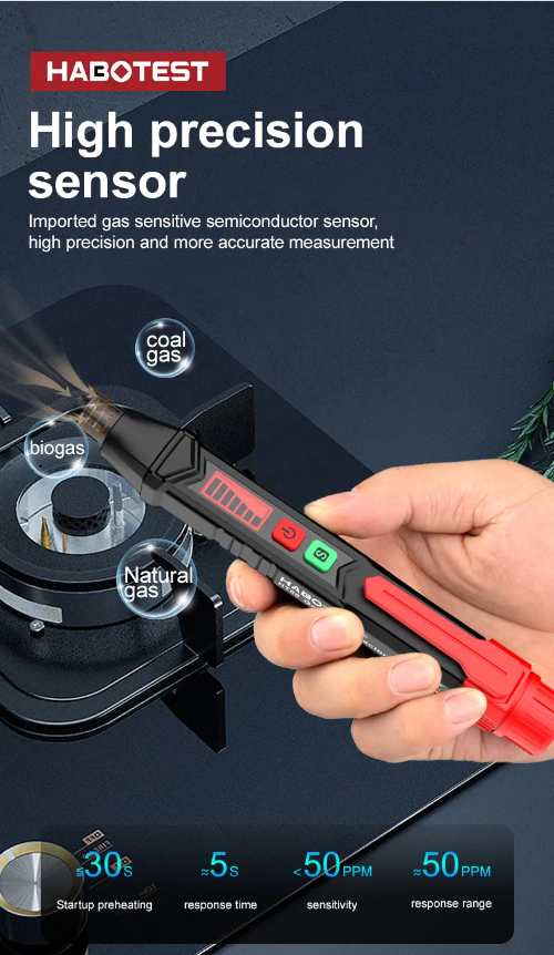 Habotest HT60 οικονομικός μικρός ανιχνευτής αέριων