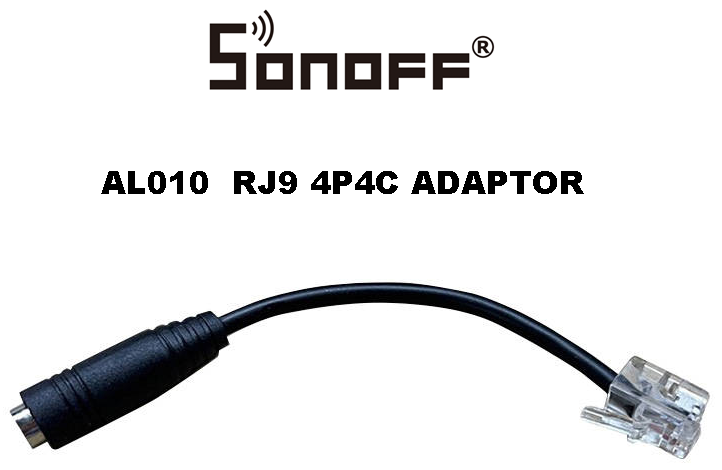 SONOFF AL010 RJ9 ADAPTOR 2.5mm sensor