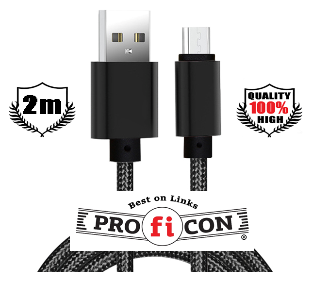 CBL USB2 ΣΕ TYPE C 2M μαύρο εξαιρετικής ποιότητας καλώδιο μεταφοράς ...