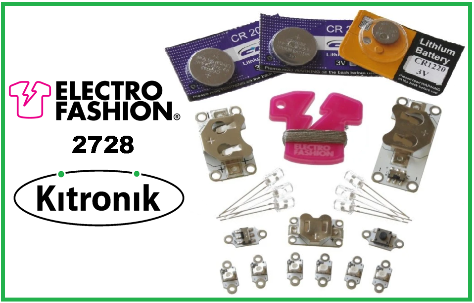 2728 Electro-Fashion Deluxe E-Textiles Pack πλήρες οικονομικό σετ ειδών ...
