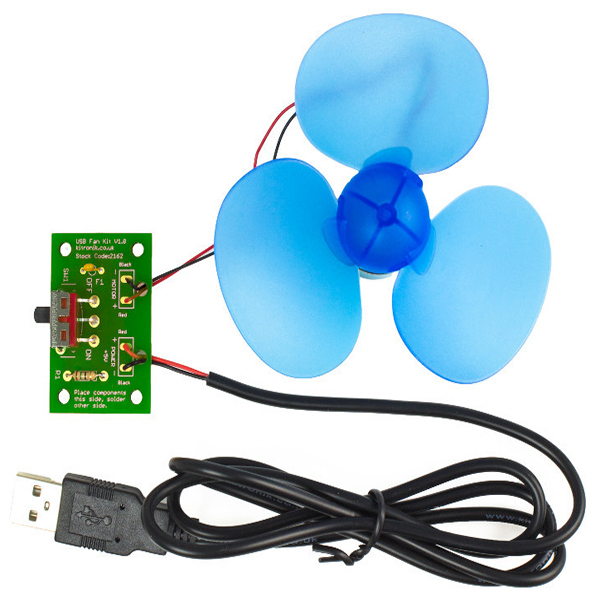 2162 USB Fan Kit οικονομικό για εκπαιδευτικές κατασκευές ανεμιστήρας ...