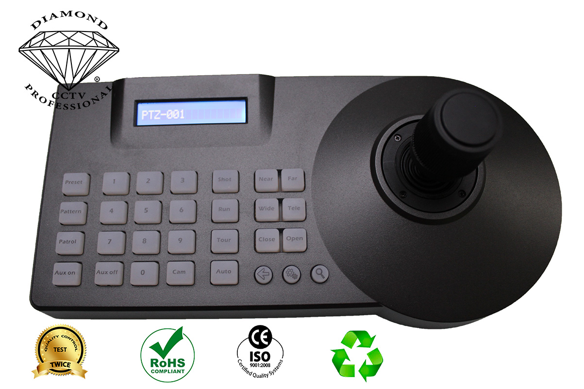 DMD130 Ενσύρματο joystick χειριστήριο για PTZ κάμερες της Diamond με ...